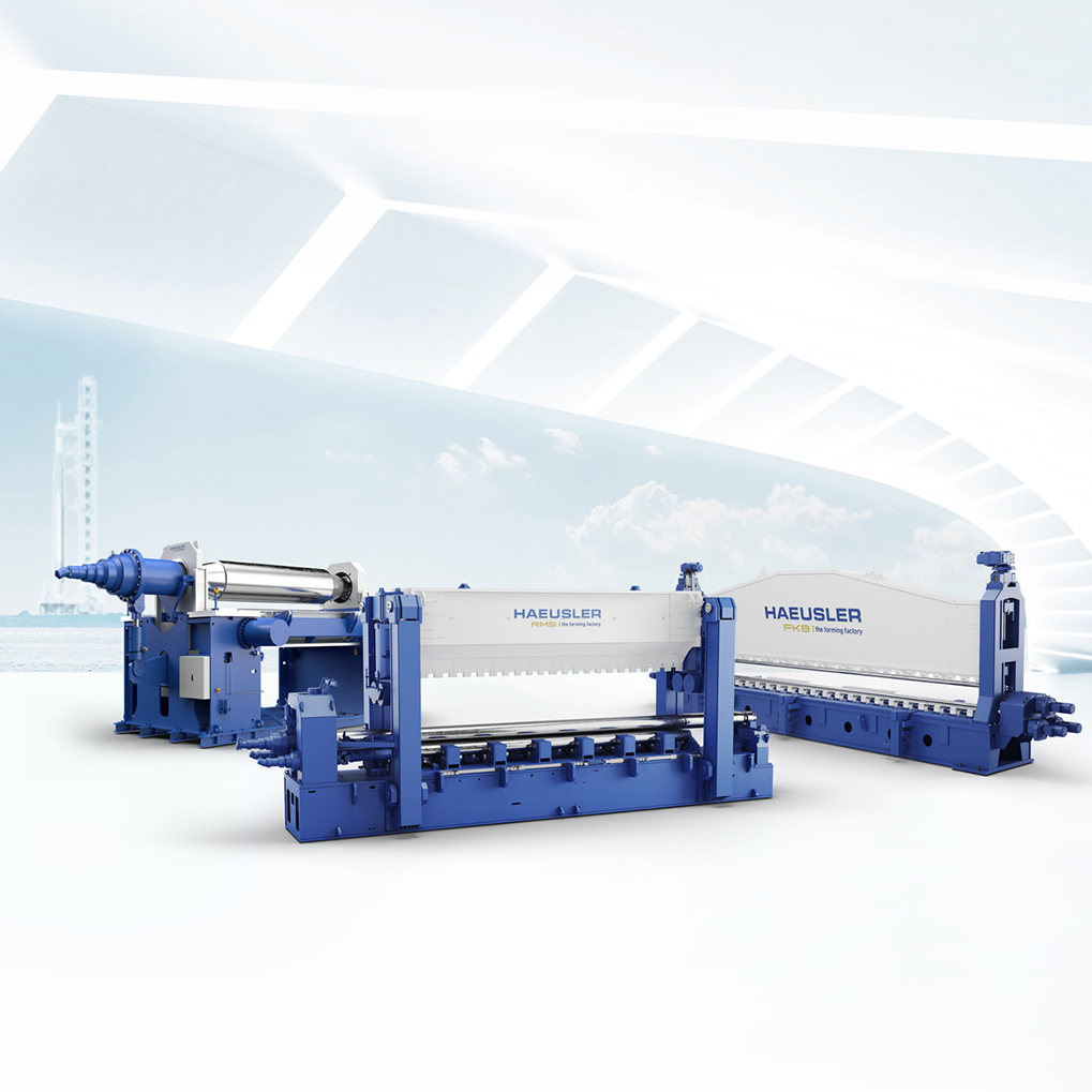 3-roll & 4-roll round bending machines | HAEUSLER AG