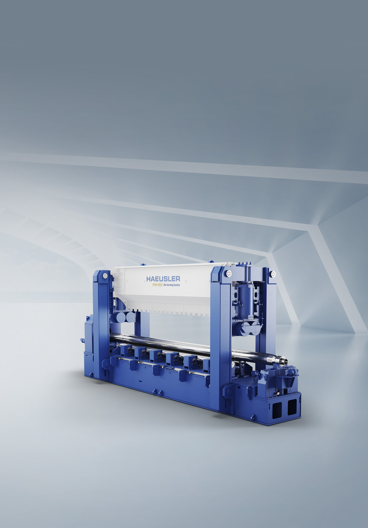 RMS 3-roll pipe bending machine | pipe bending | HAEUSLER AG