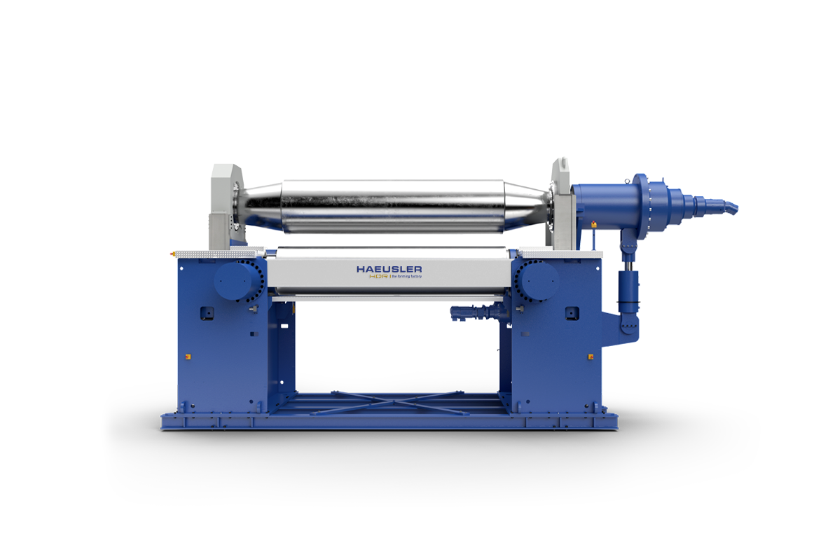 HDR 3-roll plate bending machine | HAEUSLER AG
