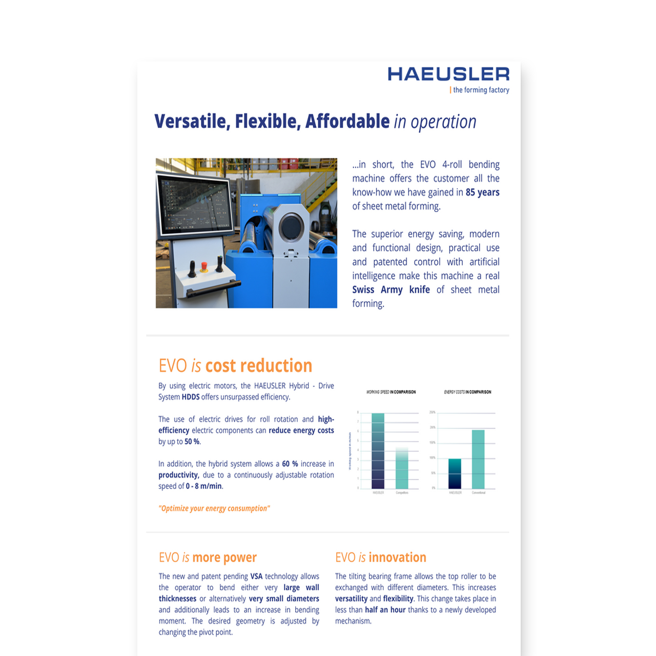 Home | HAEUSLER AG - manufacturer of round bending machines